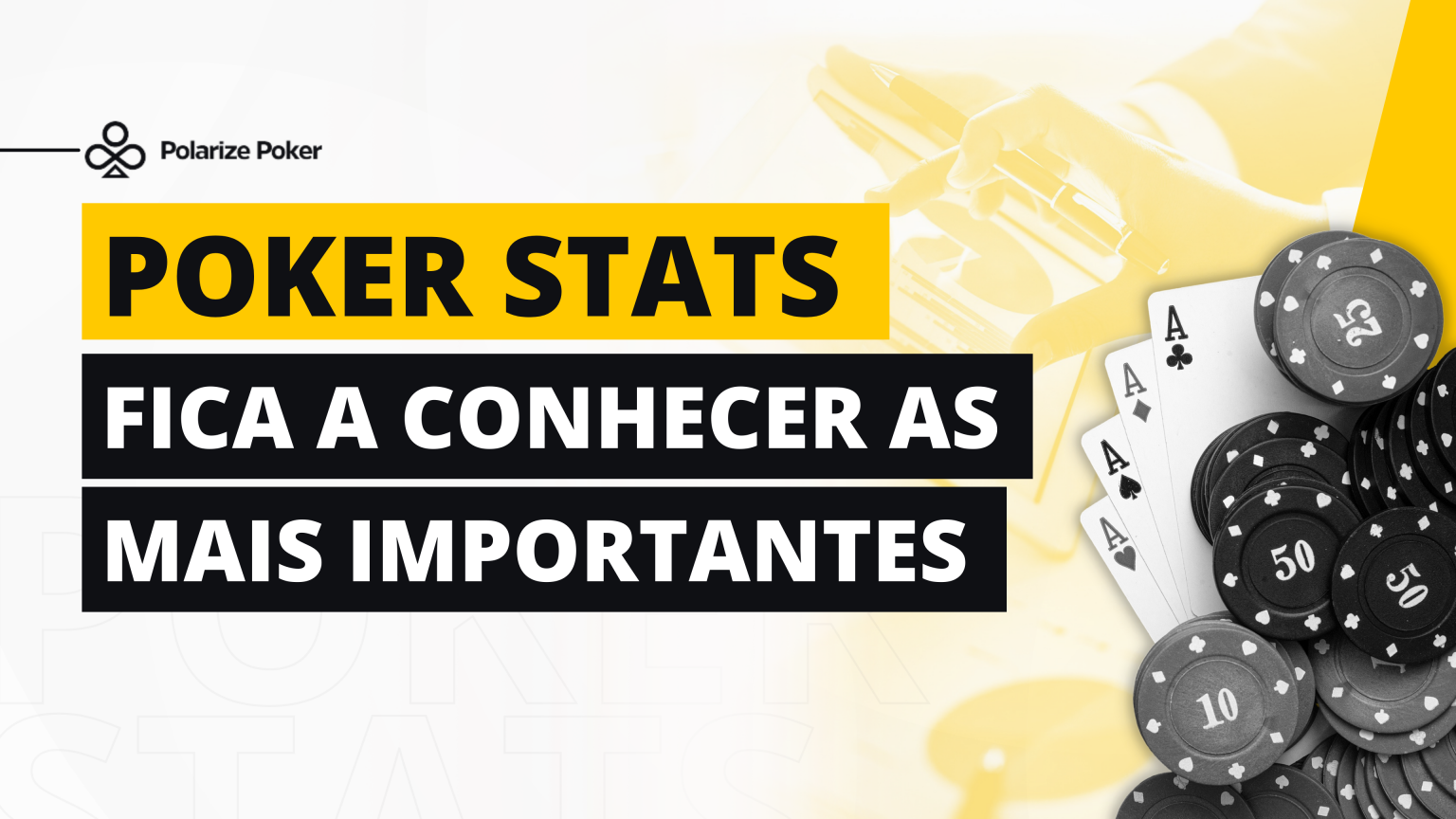 Poker Stats: fica a conhecer as mais importantes - Polarize Poker